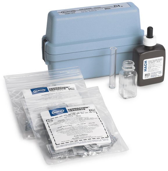 Chlorine (Total) Test Kit, Model CN-21P | Hach
