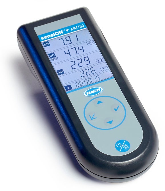 Sension+ MM150 Portable Multi-Parameter Meter for pH, ORP, Conductivity ...