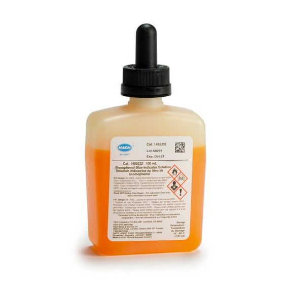 Bromphenol Blue Indicator Solution 100 Ml Mdb Hach