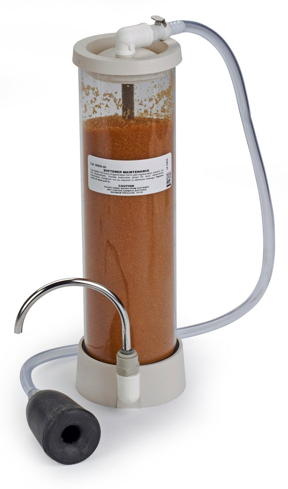 Water Softener, Short, with filter resin | Hach