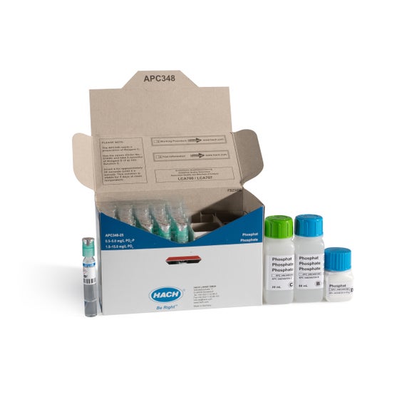 Phosphate (Ortho/Total) cuvette test, 0.5-5 mg/L, for AP3900 Laboratory ...