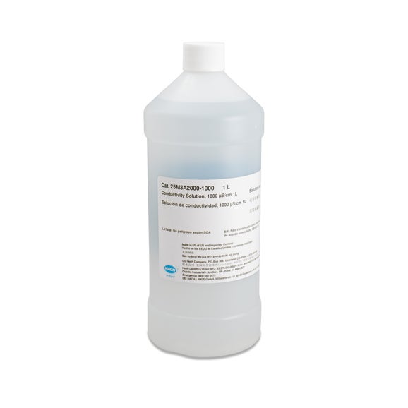Conductivity Solution, 1000 µS/cm, 1 L | Hach