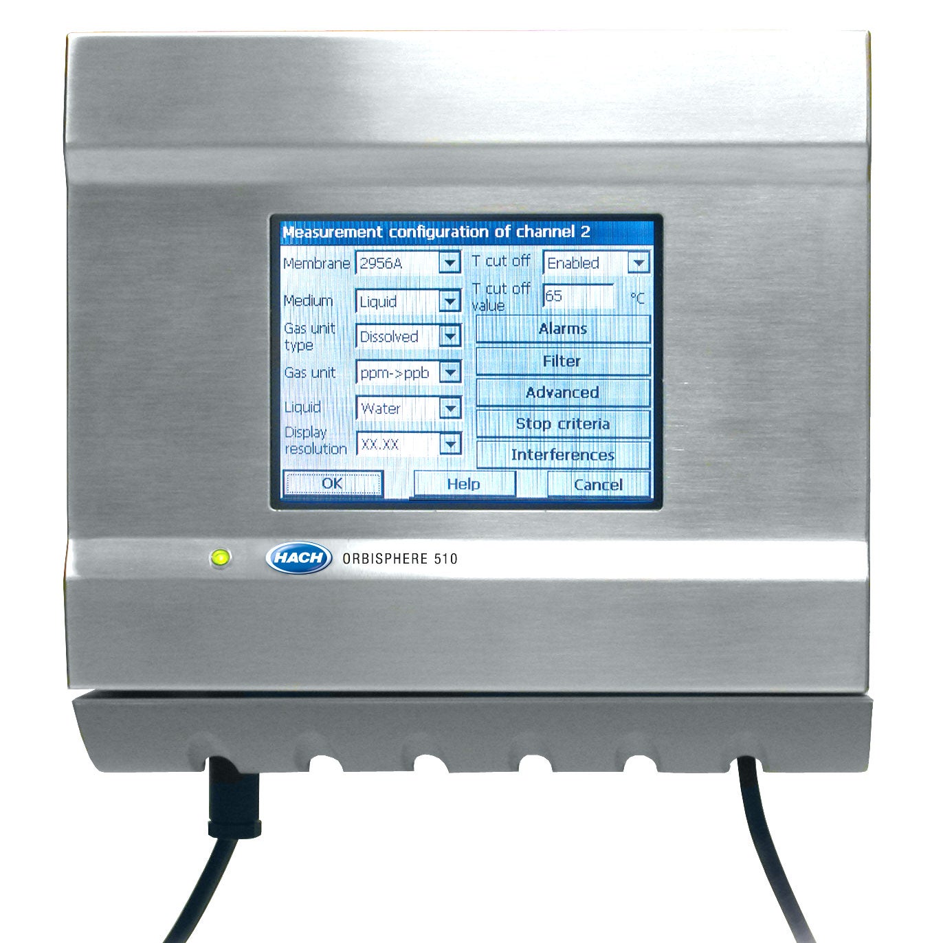Orbisphere 511 Controller H TC Wall Mount 100 240 VAC 0 4 20mA Orbisphere 511 Controller H TC Wall Mount 100 240 VAC 0 4 20mA