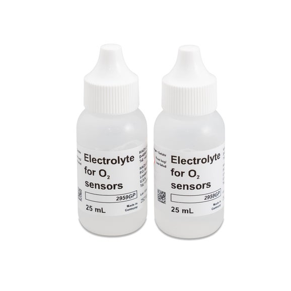 Electrolyte for oxygen sensors, 2 x 25 mL | Hach