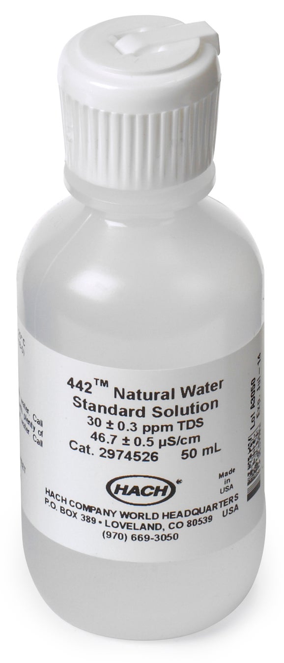 Natural Water Standard Solution, 30 ppm Total Dissolved Solids (TDS ...