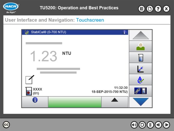 TU5200 Laboratory Laser Turbidimeter Online Course | Hach