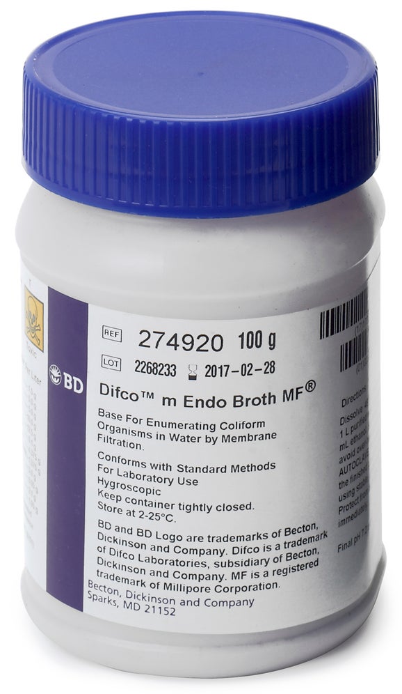 m-Endo broth, dehydrated, 100 g | Hach UK